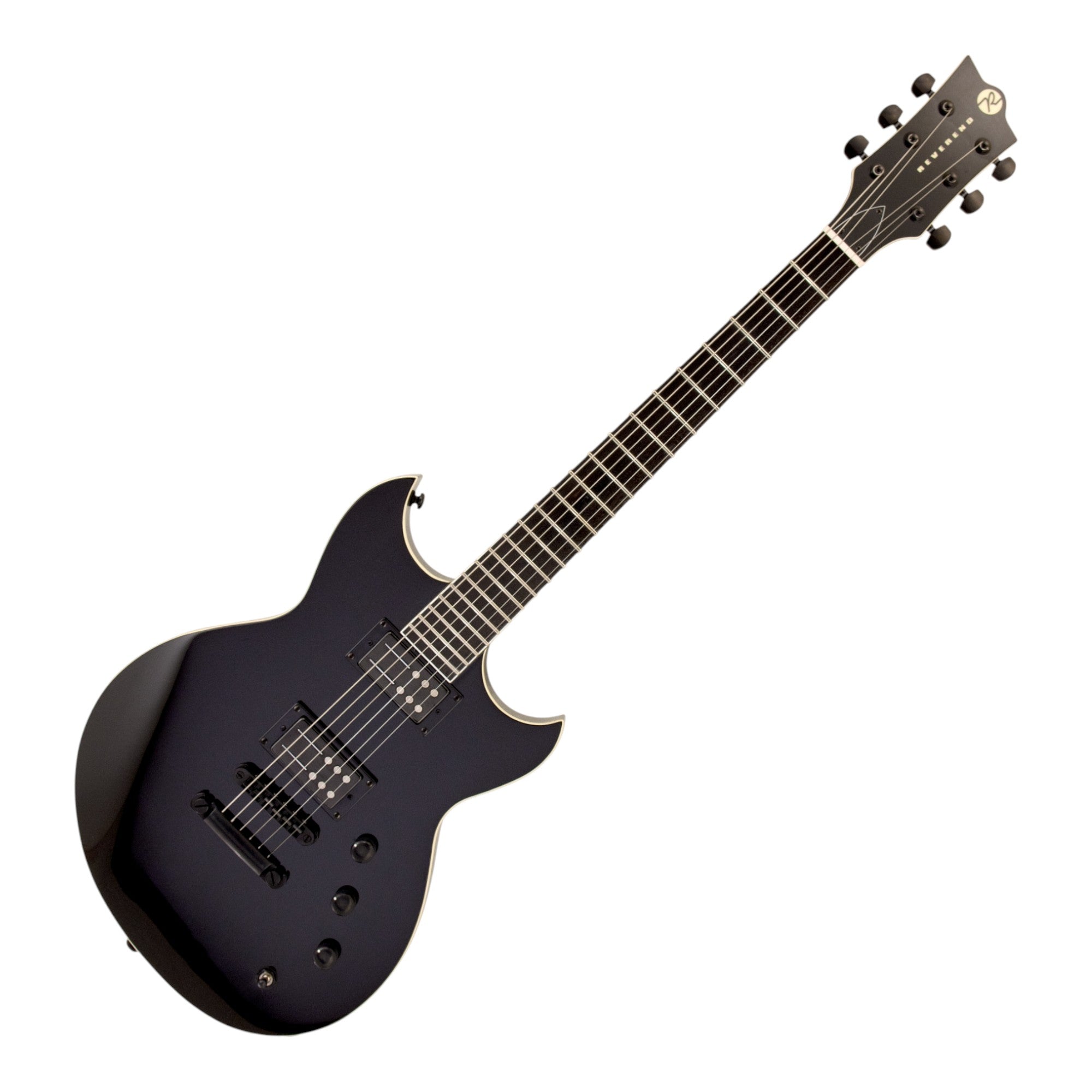 Reverend Sensei RA Electric Guitar, Blackout – Z String Music